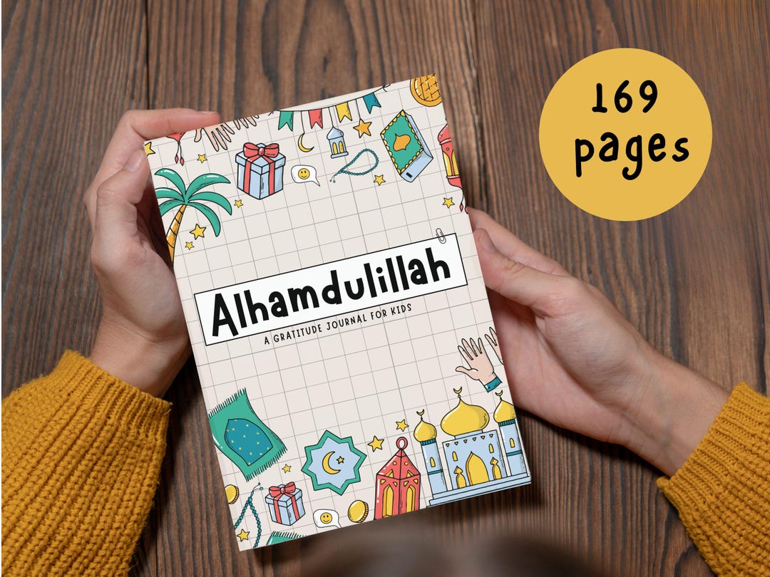 Islamic Gratitude Journal for Kids - Guided Journal With Prompts ...