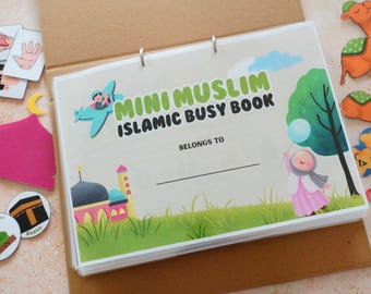 Busy Arabic Book Printable Pack for Children, Educational Arabic ...