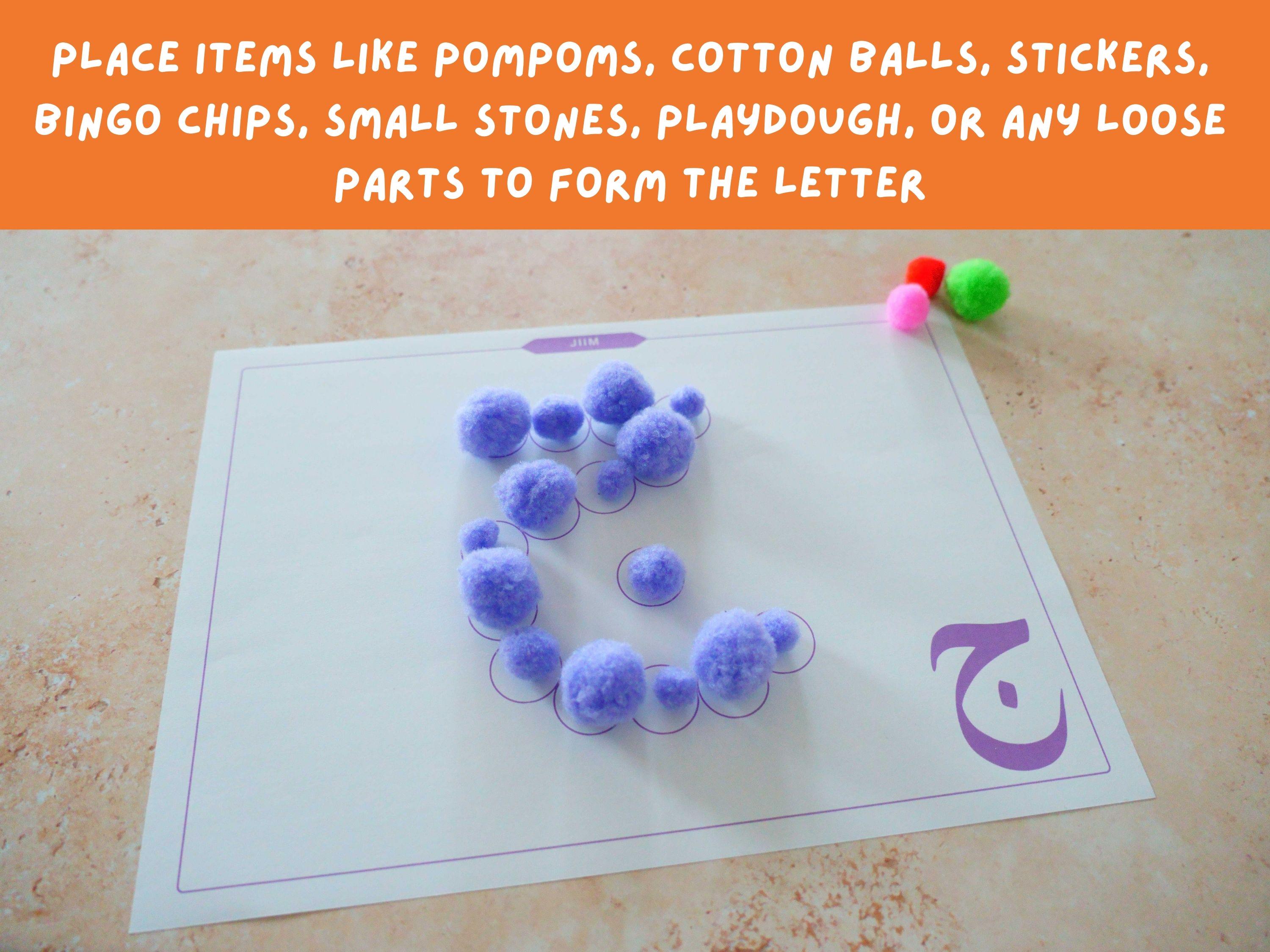 Arabic Alphabet Activity Mats for Kids - Arabic Letters Worksheets for ...
