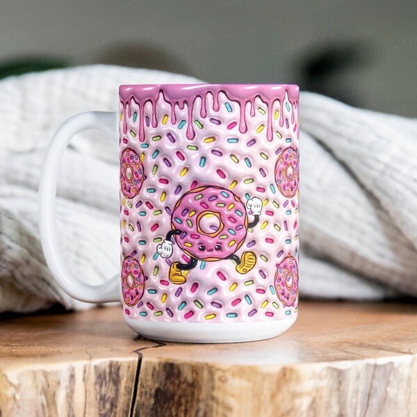 Donut Mug - Etsy