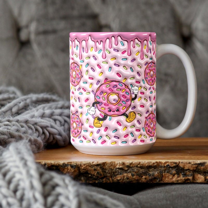 Donut Mug - Etsy
