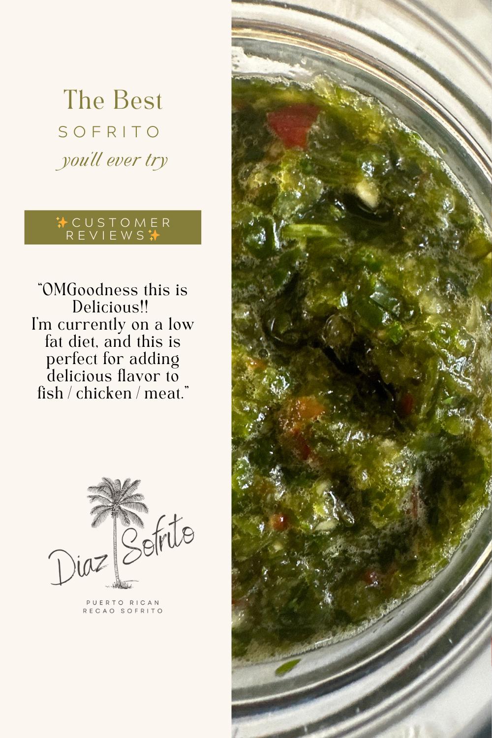 Authentic Puerto Rican Sofrito - Recao | Caribbean Cooking Marinade ...