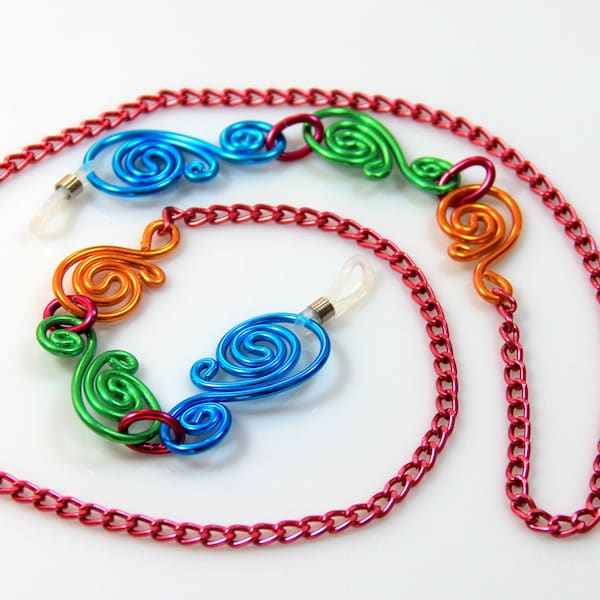 Eye Glasses Chain - Etsy