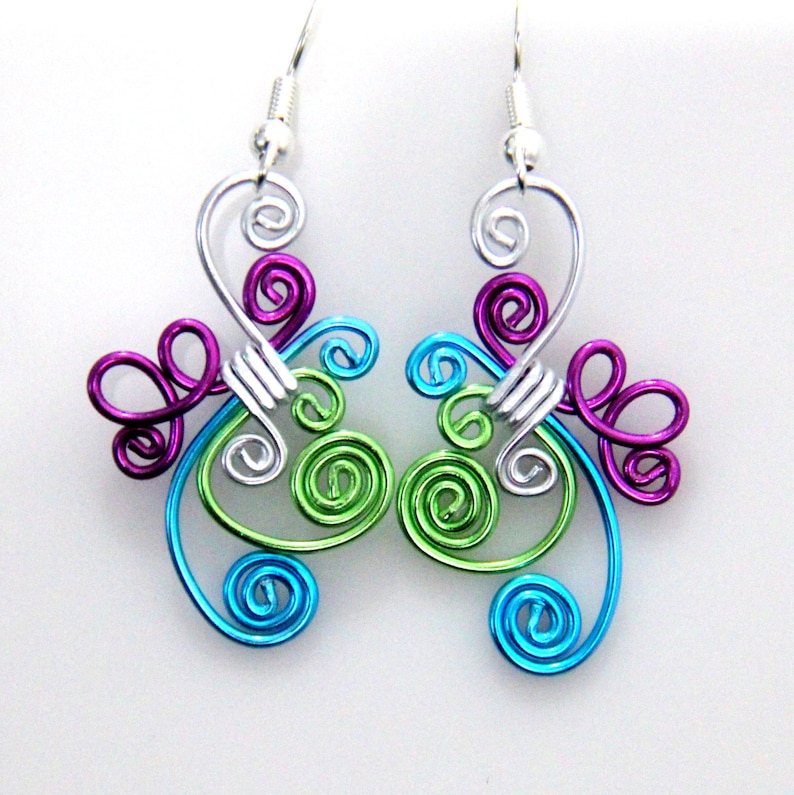 Cute Loop De Loop Earrings - Etsy