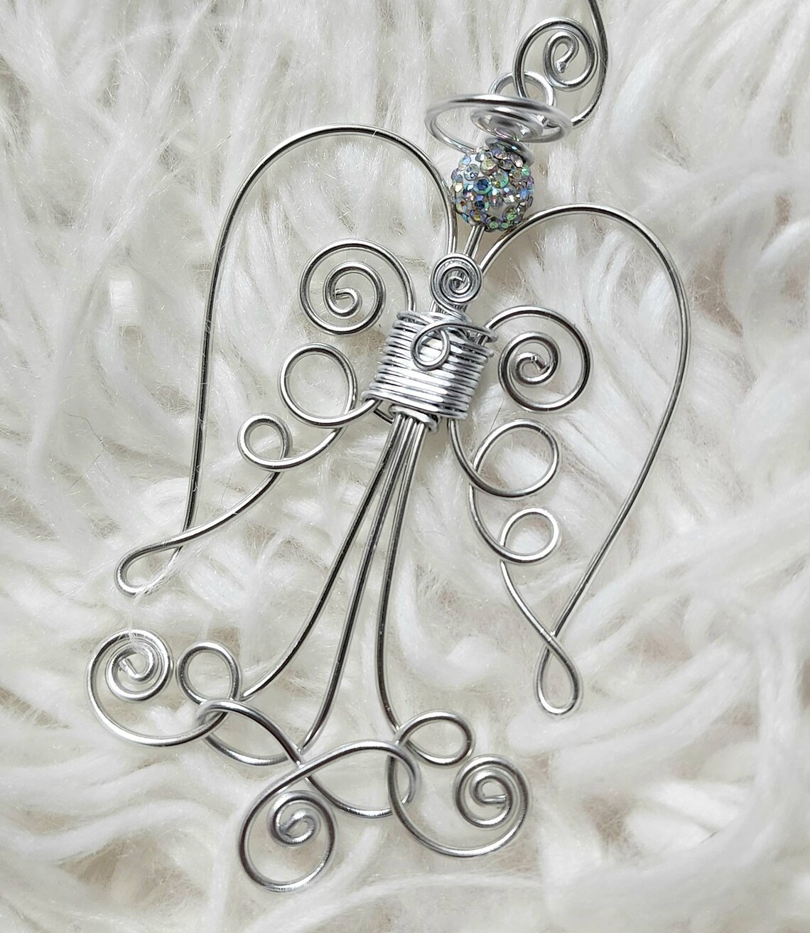 Wire Angel Ornament - Etsy