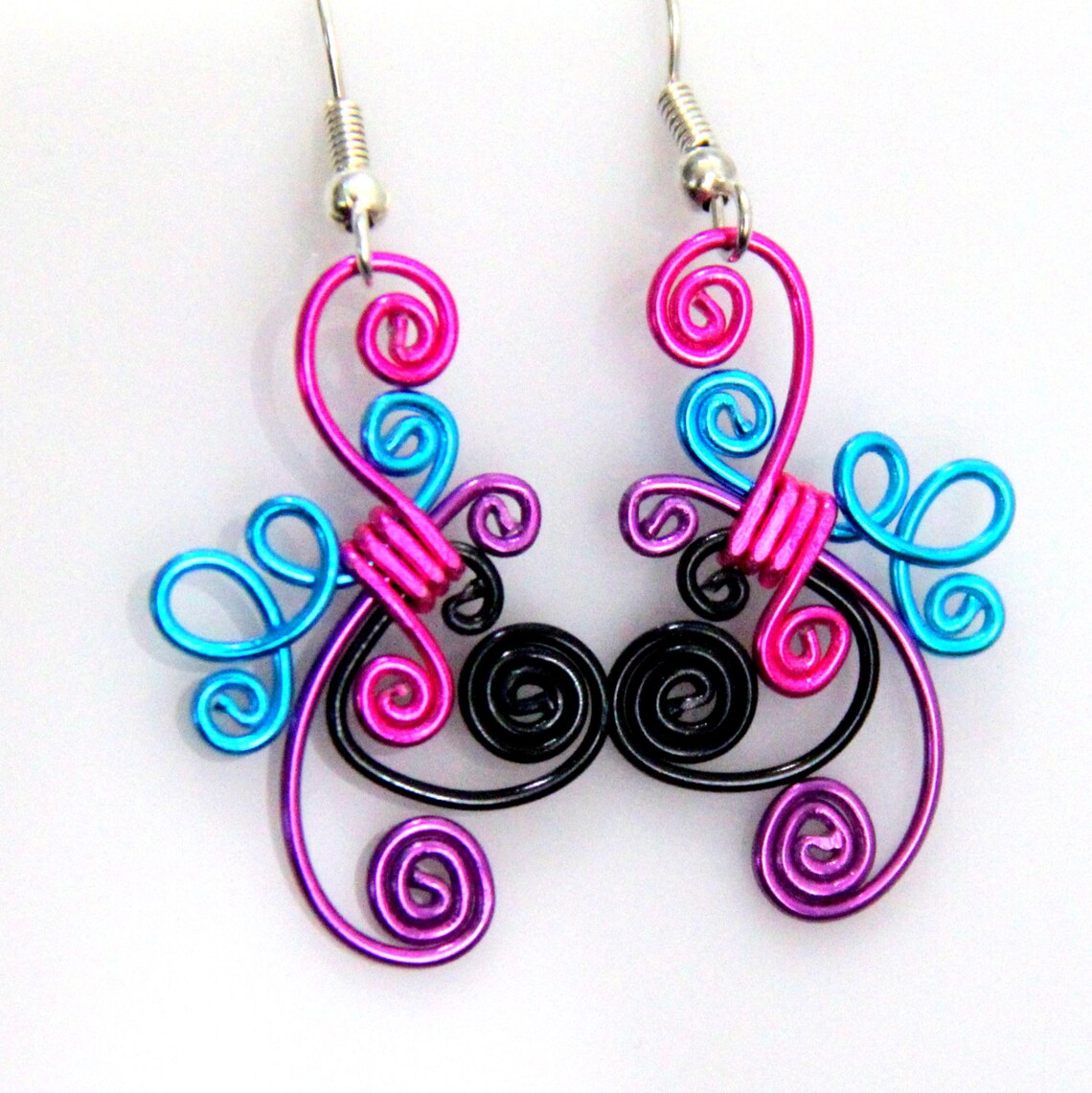 Cute Loop De Loop Earrings - Etsy
