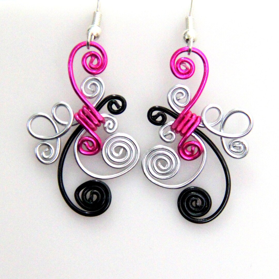Cute Loop De Loop Earrings - Etsy