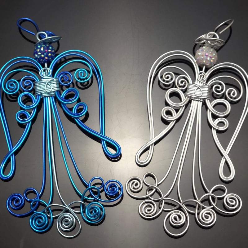 Wire Angel - Etsy
