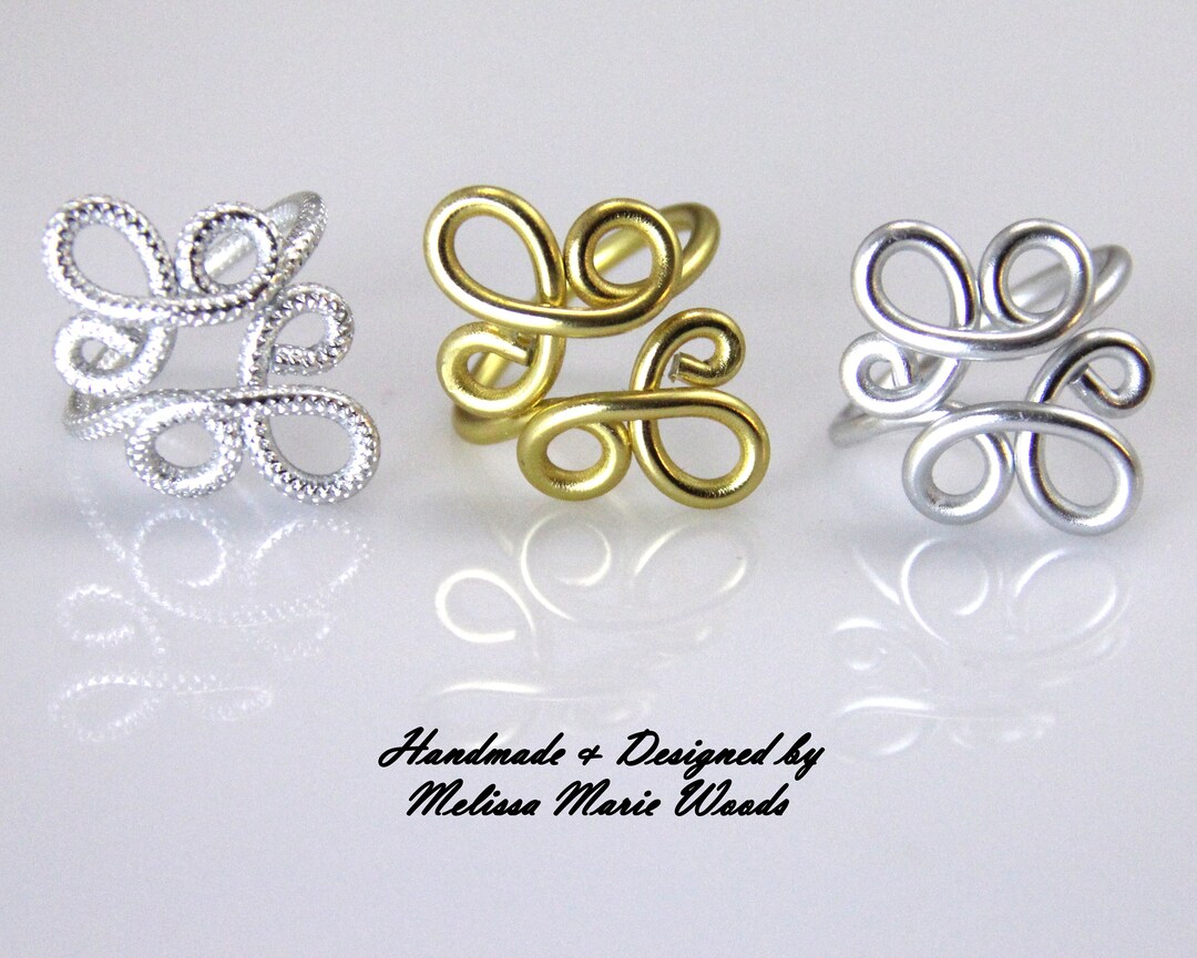 Loop De Loop Adjustable Ring - Etsy