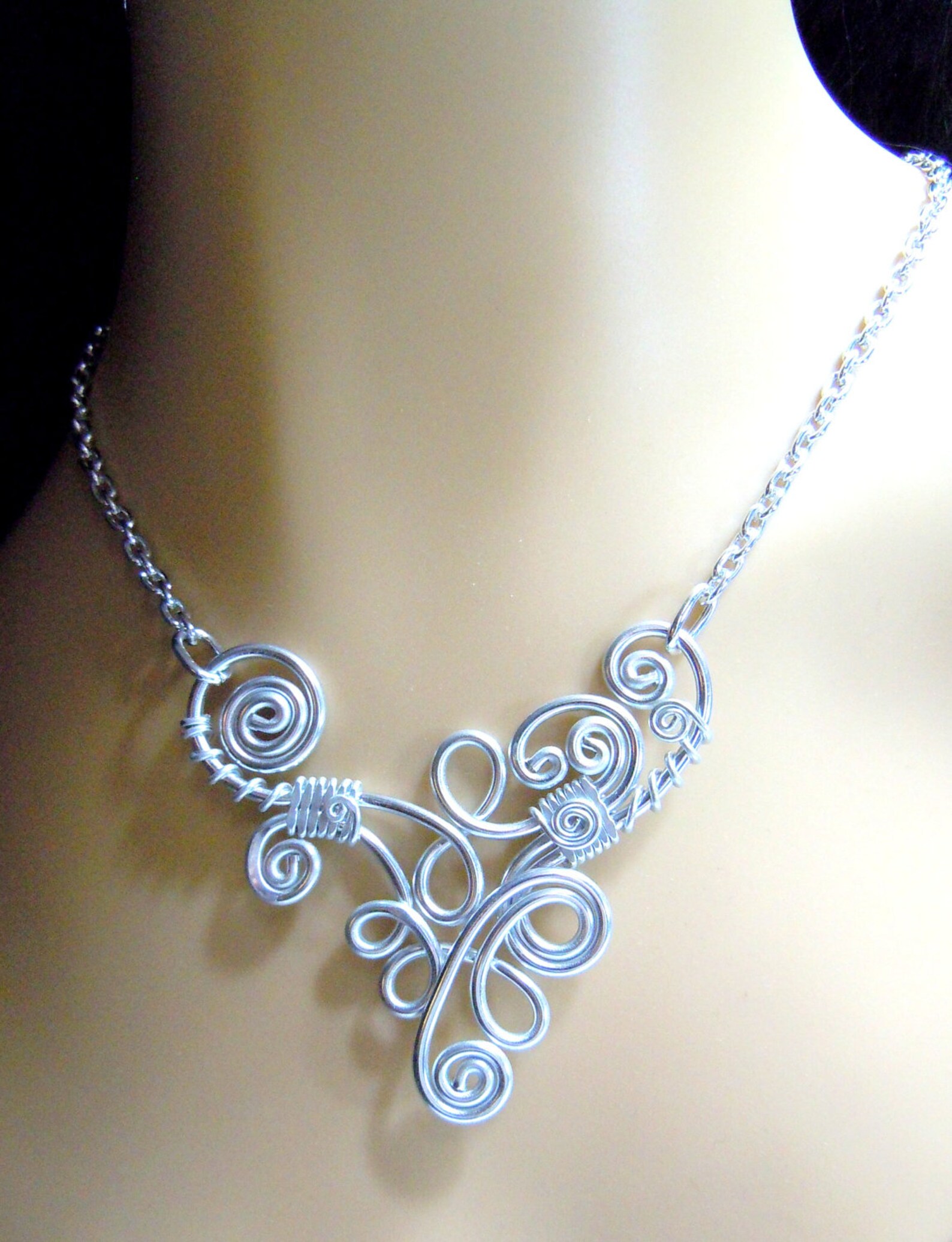 Cute Loop De Loop Adjustable Necklace - Etsy UK