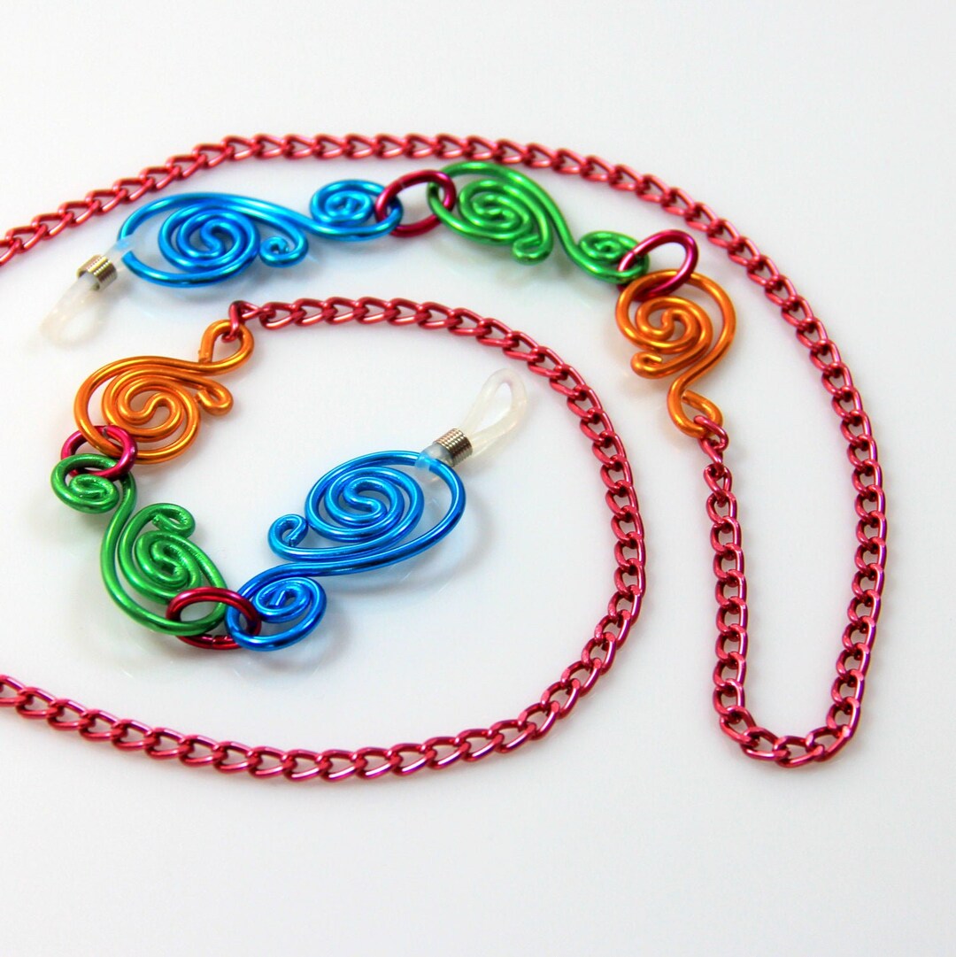 Super Fun Eye Glass Chain or Mask Chain - Etsy