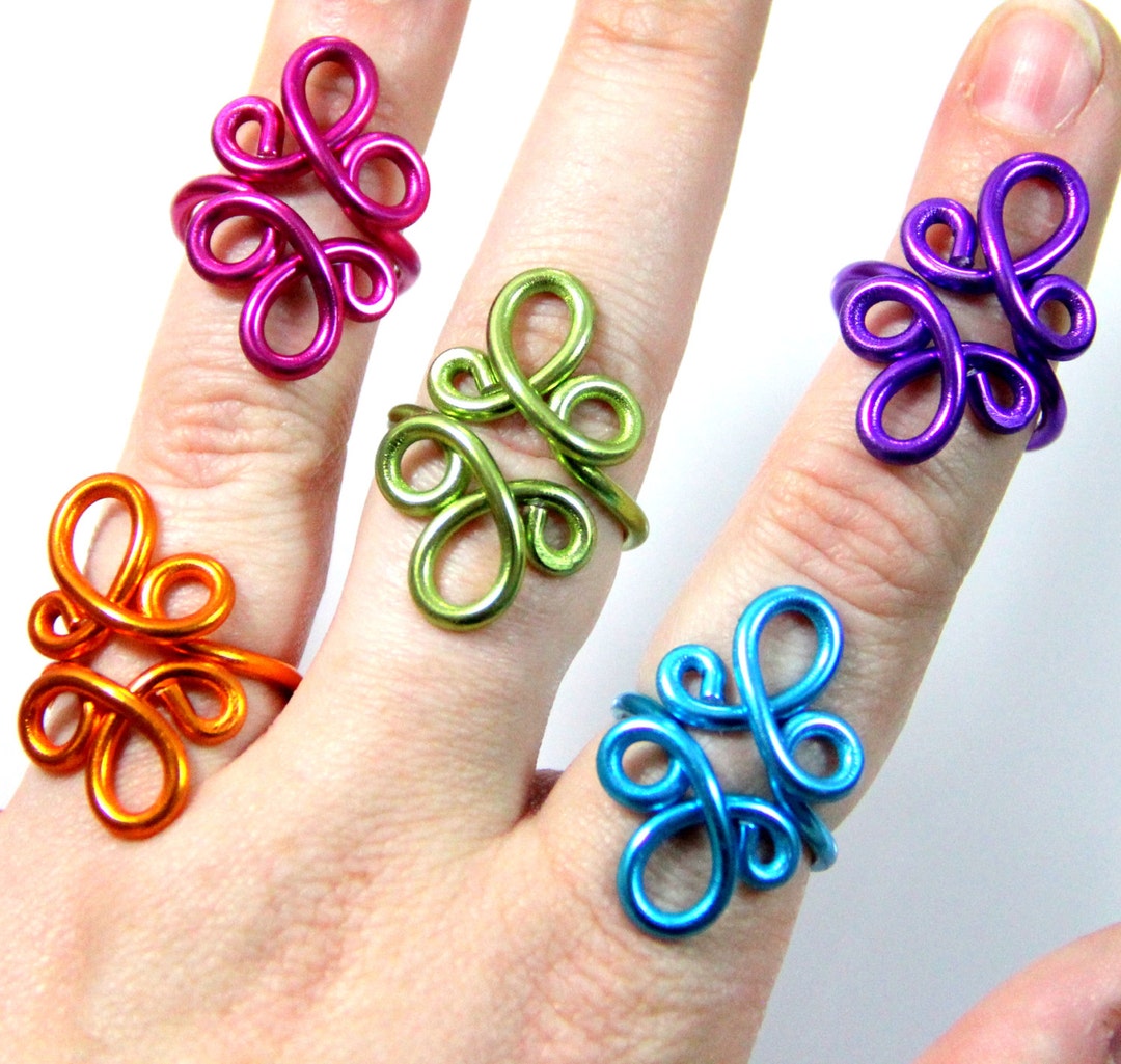 Loop De Loop Adjustable Ring - Etsy