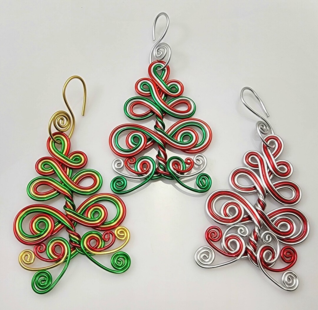 Celtic Christmas Tree Ornament With a Twist- Small - Etsy
