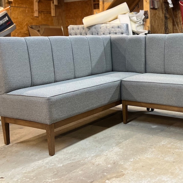Custom L Shape Banquette Seating - Etsy Canada