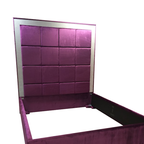 Velvet Bed Frame - Etsy