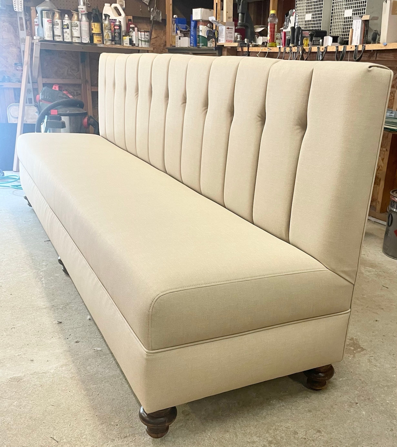 Bench Dining Bench Banquette Nook Upholstered Salon Bench Kitchen ...