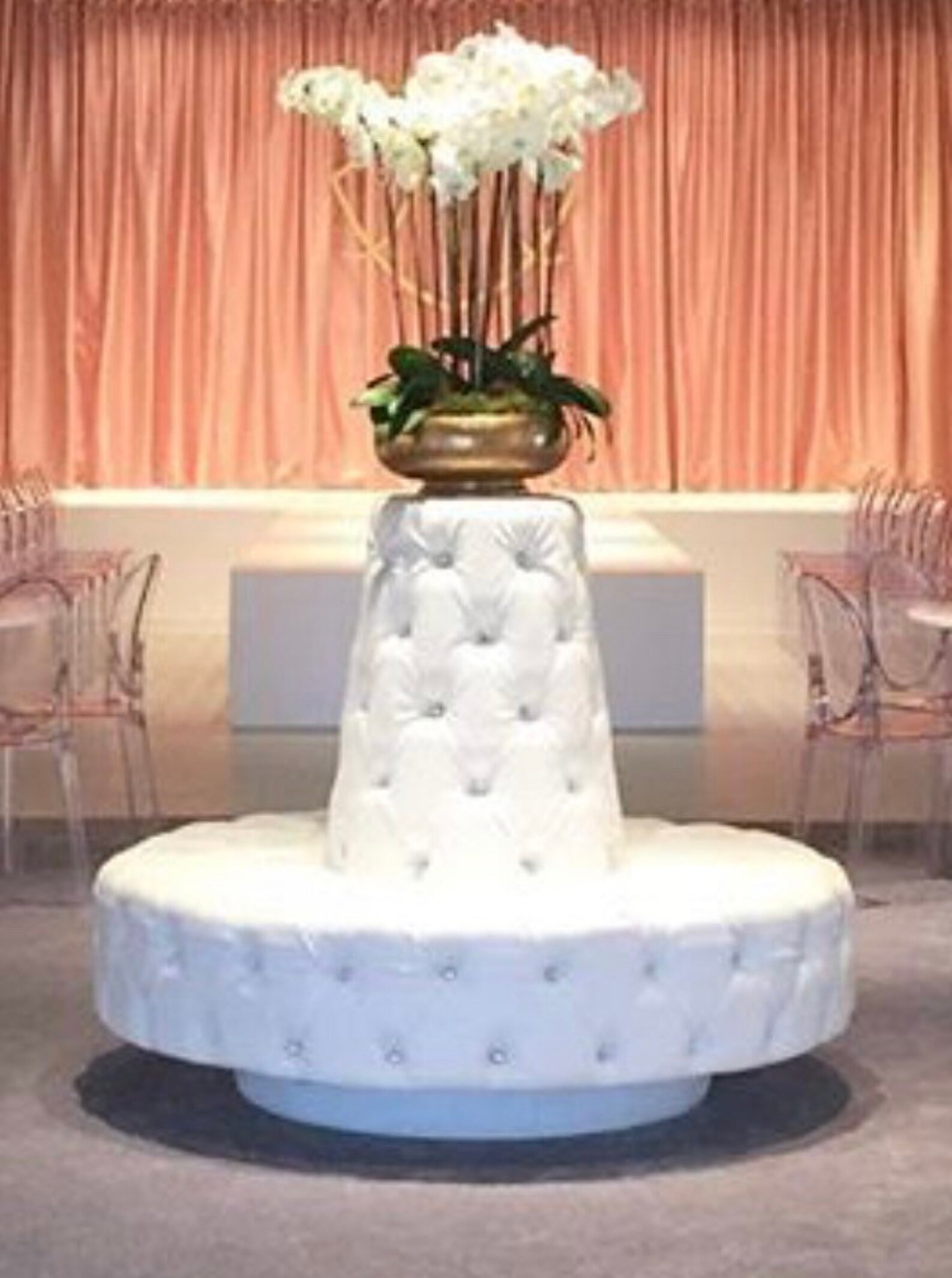 Circle Sofa Round Bench Round Banquette Tufted Booth Lobby - Etsy