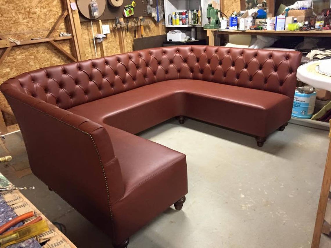 U Shape Bench Ushape Banquette Round Sofa Circular Sofa Round Booth ...