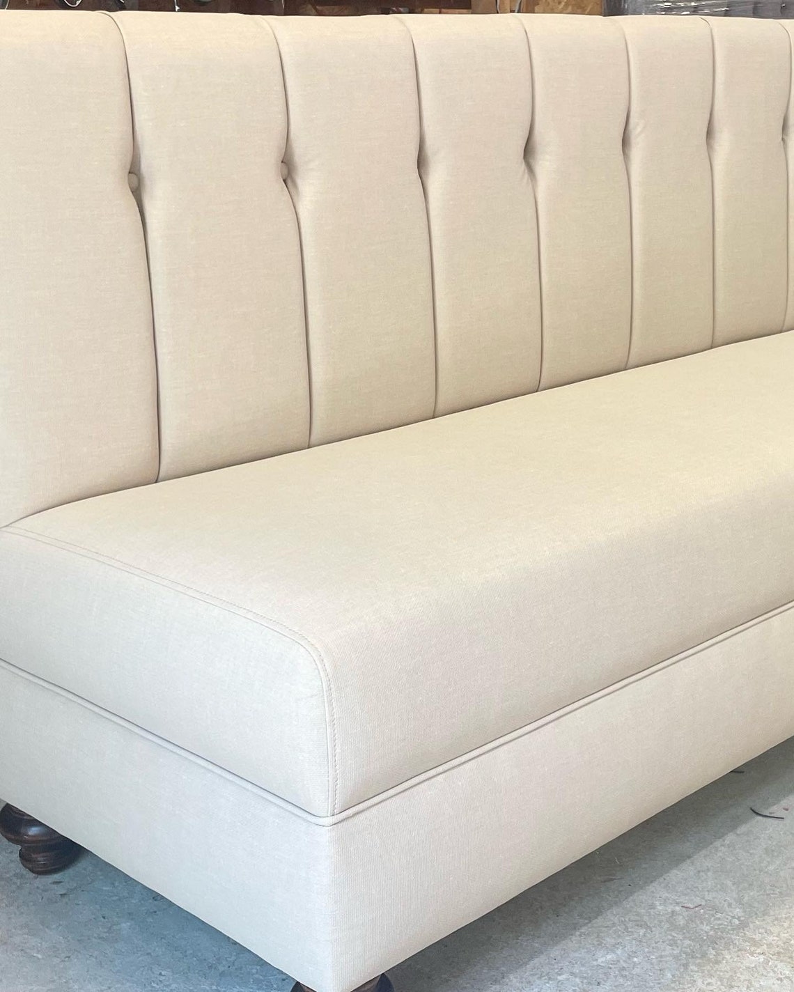 Bench Dining Bench Banquette Nook Upholstered Salon Bench Kitchen ...