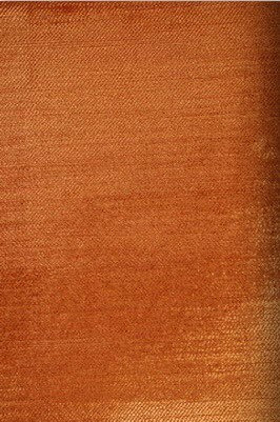 Burnt Orange Velvet Upholstery Fabric by the Yard - Burnt Orange Velvet ...