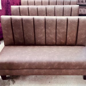 Banquette With Channels Kitchen Banquette Channel Back Upholstered ...