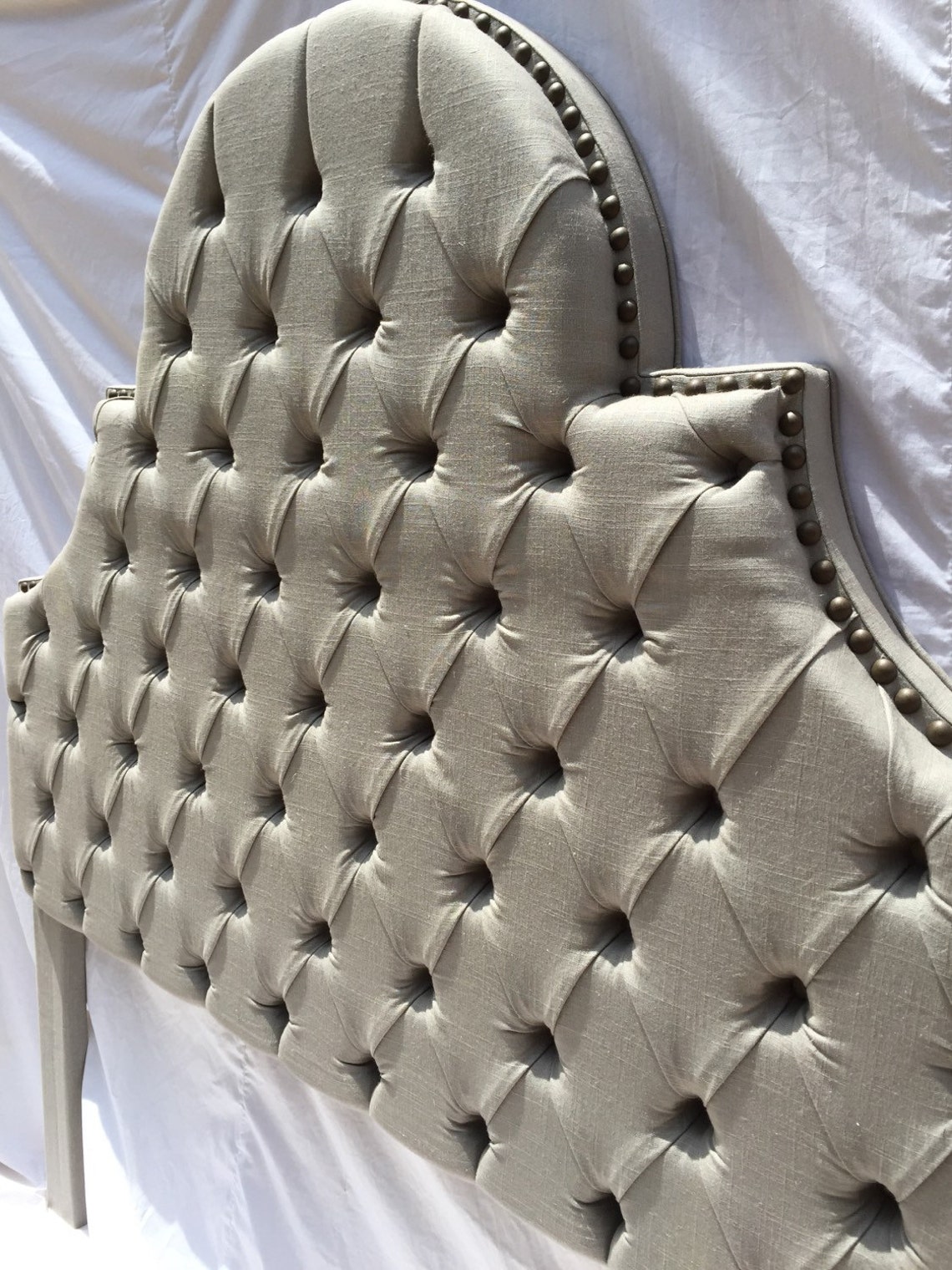 QUEEN Size Tufted Headboard Upholstered Headboard Queen - Etsy