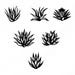 Agave Svg Bundle, Agave Plant Clipart for Cricut, Agave Silhouette ...