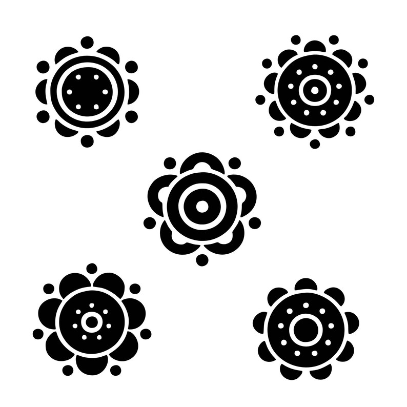 Gears Svg Bundle, Gears Clipart for Cricut, Gear Shapes Silhouette ...