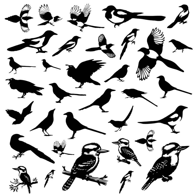 Magpie Template - Etsy UK