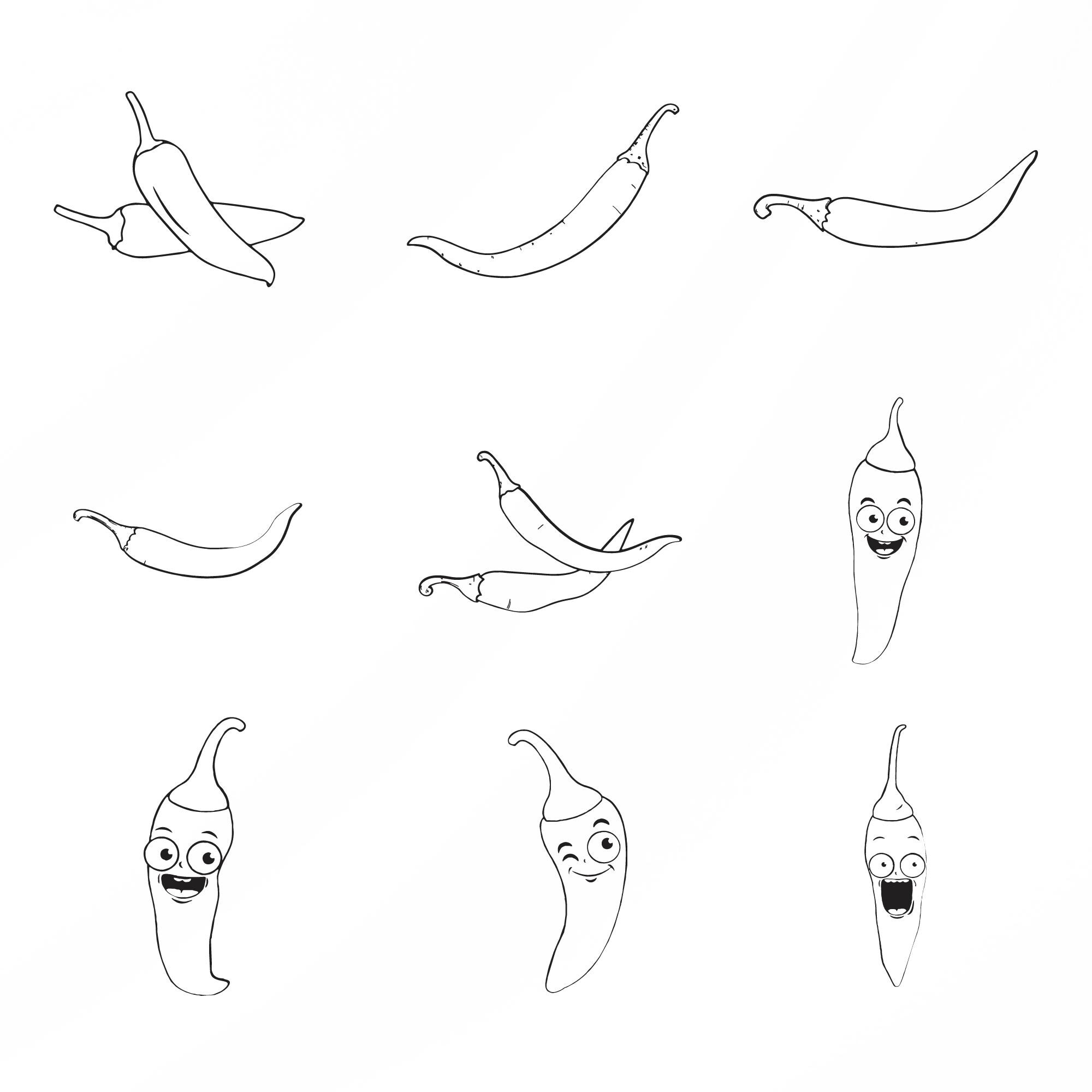 Chili Svg Bundle, Funny Hot Chili Clipart for Cricut, Chili Paper ...