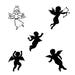 Angel Svg Bundle, Angel Clipart for Cricut, Angel Silhouette, Angel ...