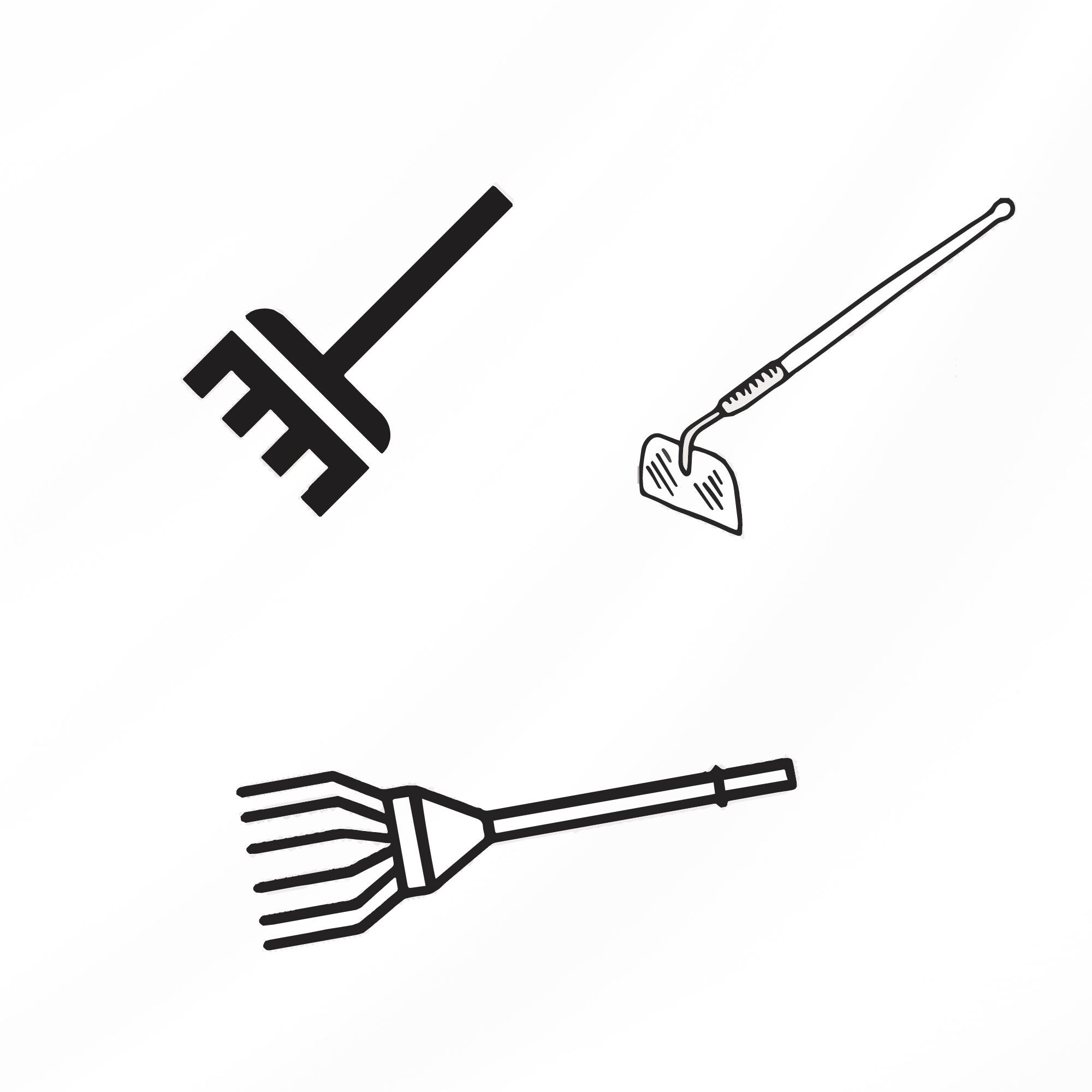 Garden Tools Svg Bundle, Garden Tools Clipart for Cricut, Garden Tools ...