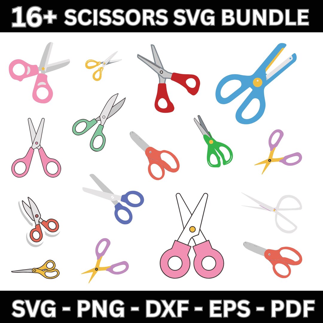 Scissors Svg Bundle, Scissors Svg, Scissors Png Files, Scissors ...