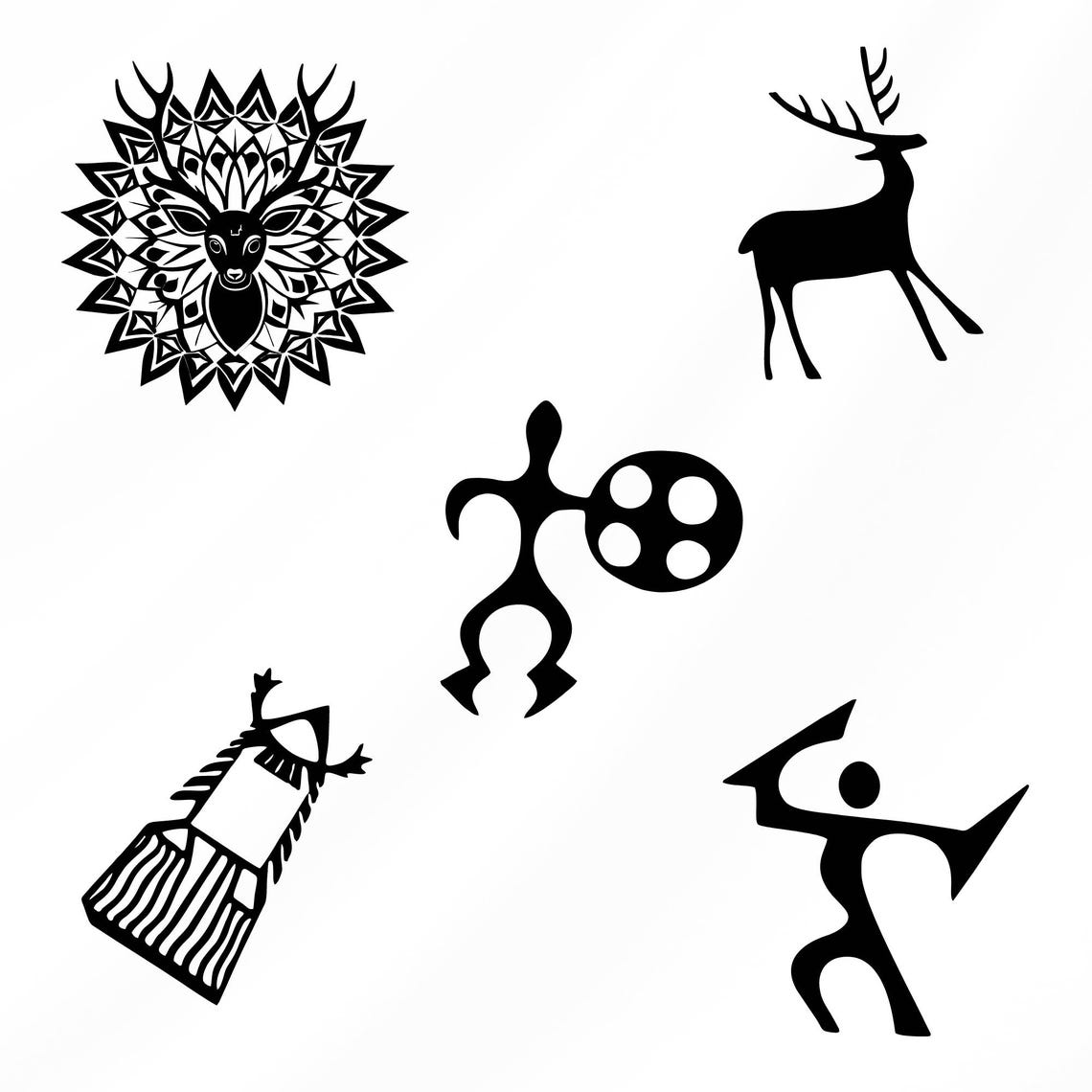 Aboriginal Svg Bundle, Aboriginal Clipart for Cricut, Australien ...