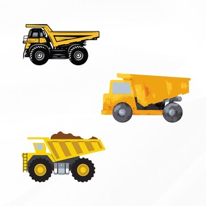 Load Truck Svg Bundle, Construction Vehicle for Cricut, Load Truck ...