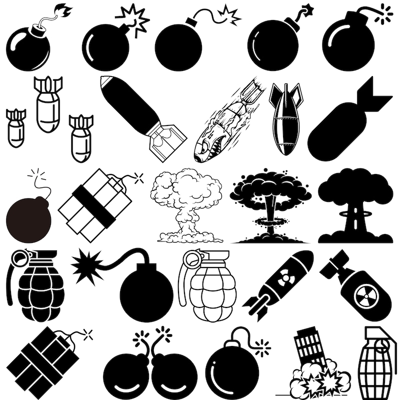 Bomb Svg - Etsy