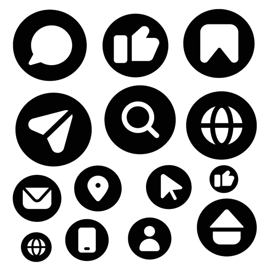 Business Card Icons Svg Bundle, Business Card Icons Clipart, Logo Svg ...