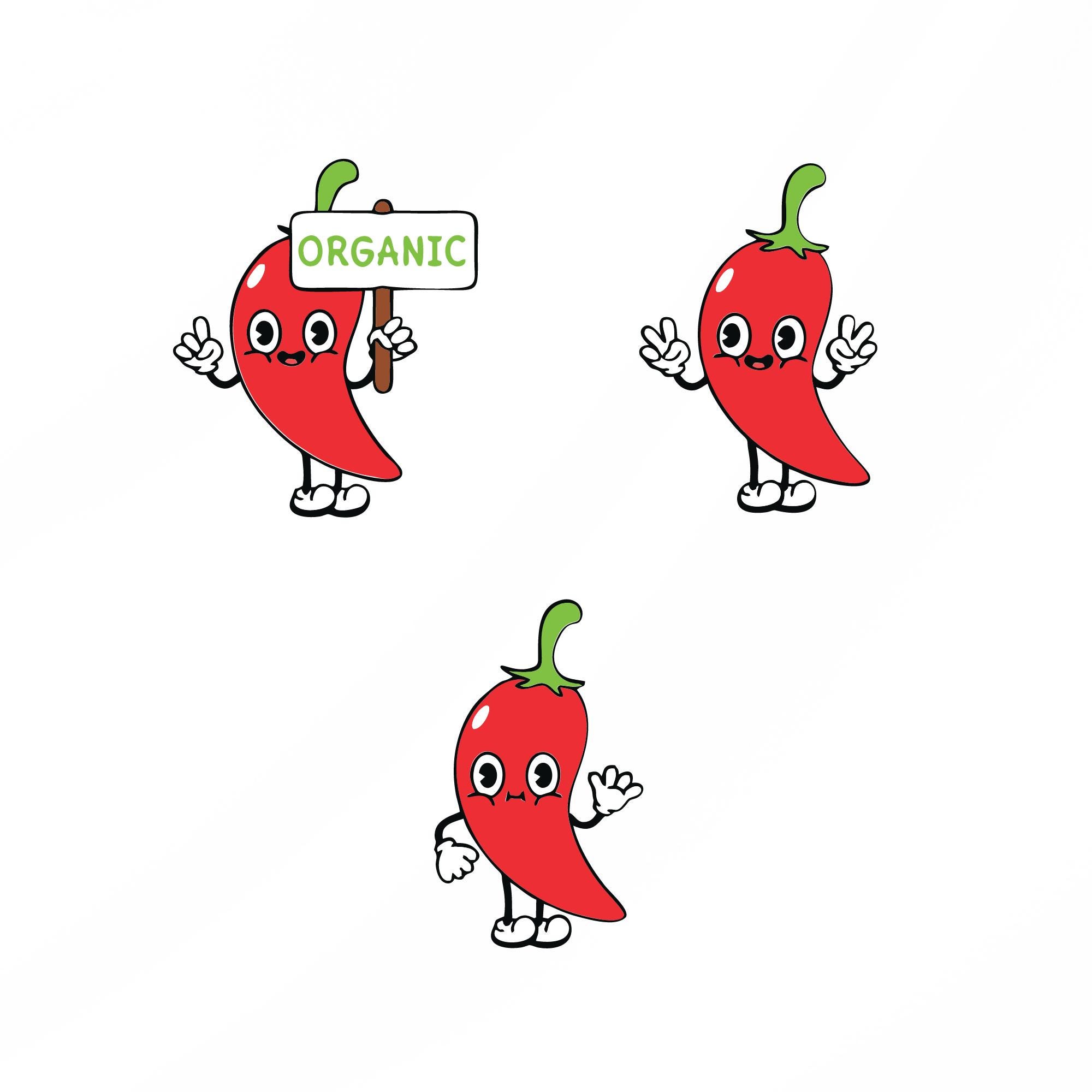 Chili Svg Bundle, Funny Hot Chili Clipart for Cricut, Chili Paper ...