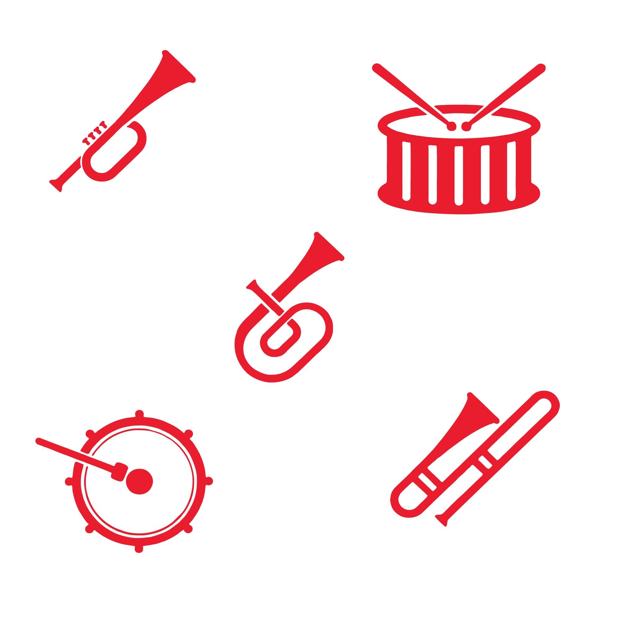 Marching Band Svg Bundle, Marching Band Clipart for Cricut, Band Vector ...