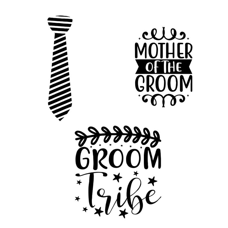 Groomsman Svg Bundle, Groom Squad Clipart, Groom Party Vector, Best Man ...