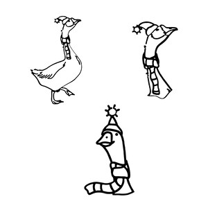 Goose Svg Bundle, Globe Clipart, Goose Head Vector, Goose Face Decal ...