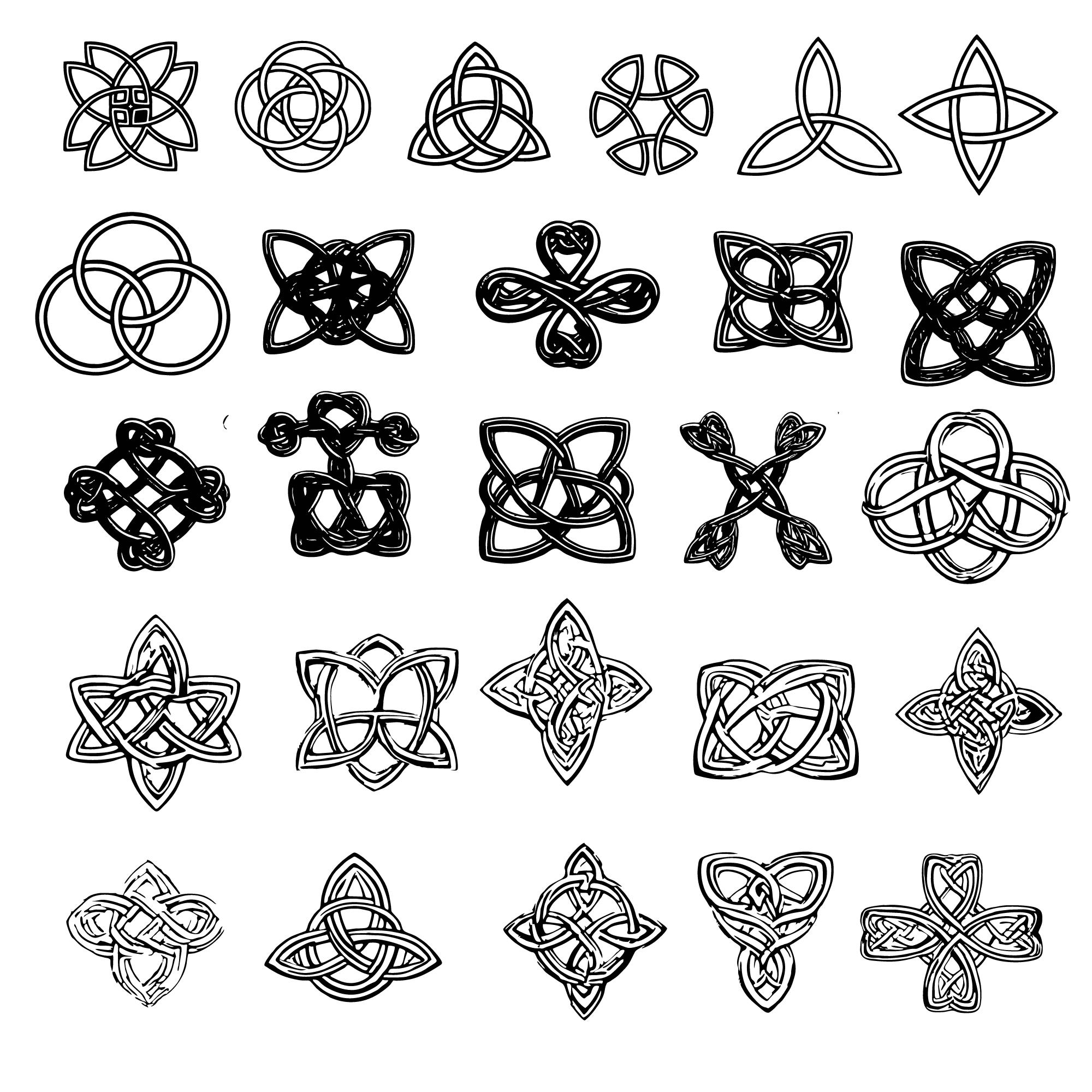 Celtic Knot Svg Bundle, Celtic Knot Clipart for Cricut, Knots ...