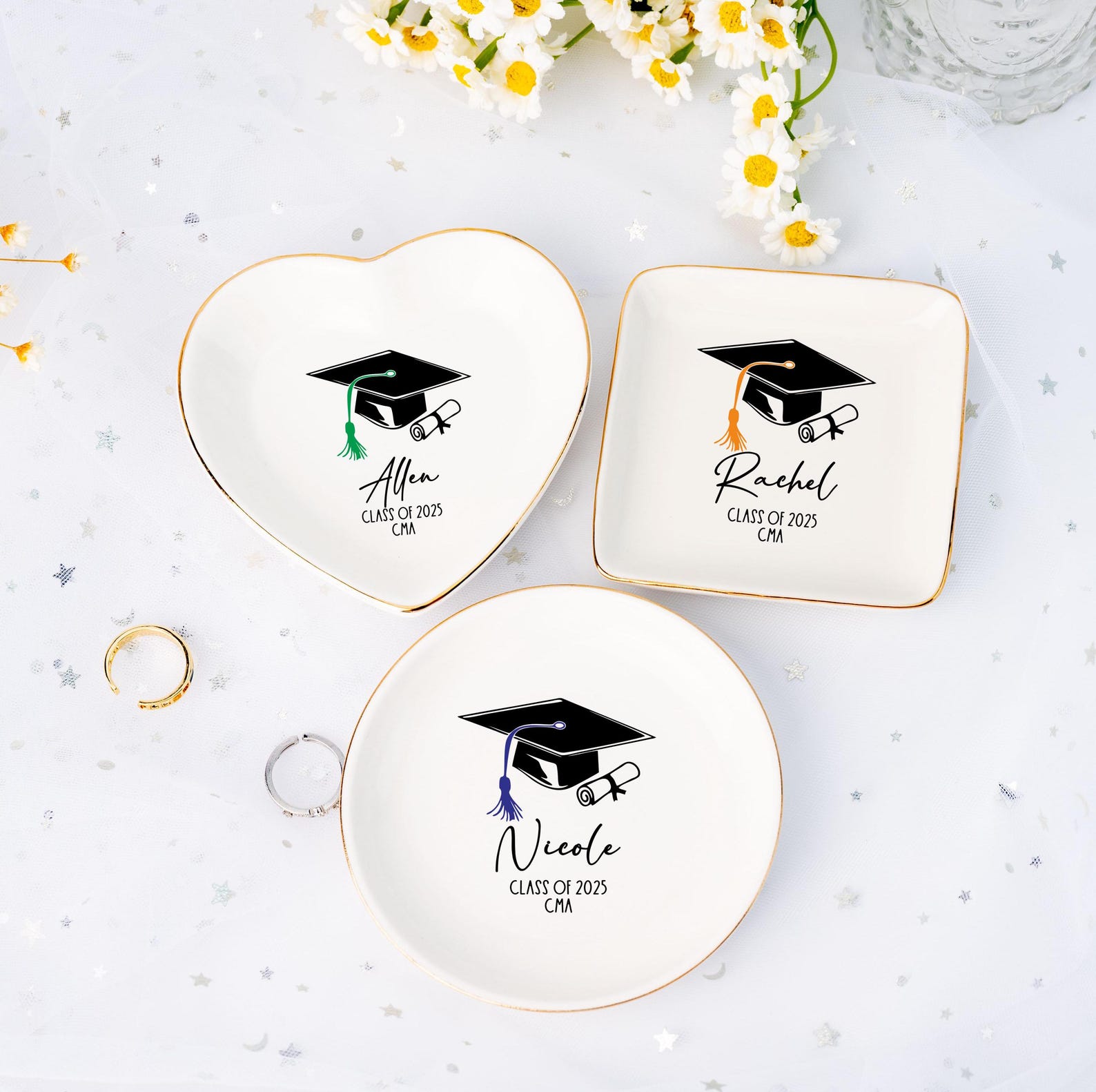 Personalized Graduation Jewelry Dish,graduation Gift for Her,perfect ...