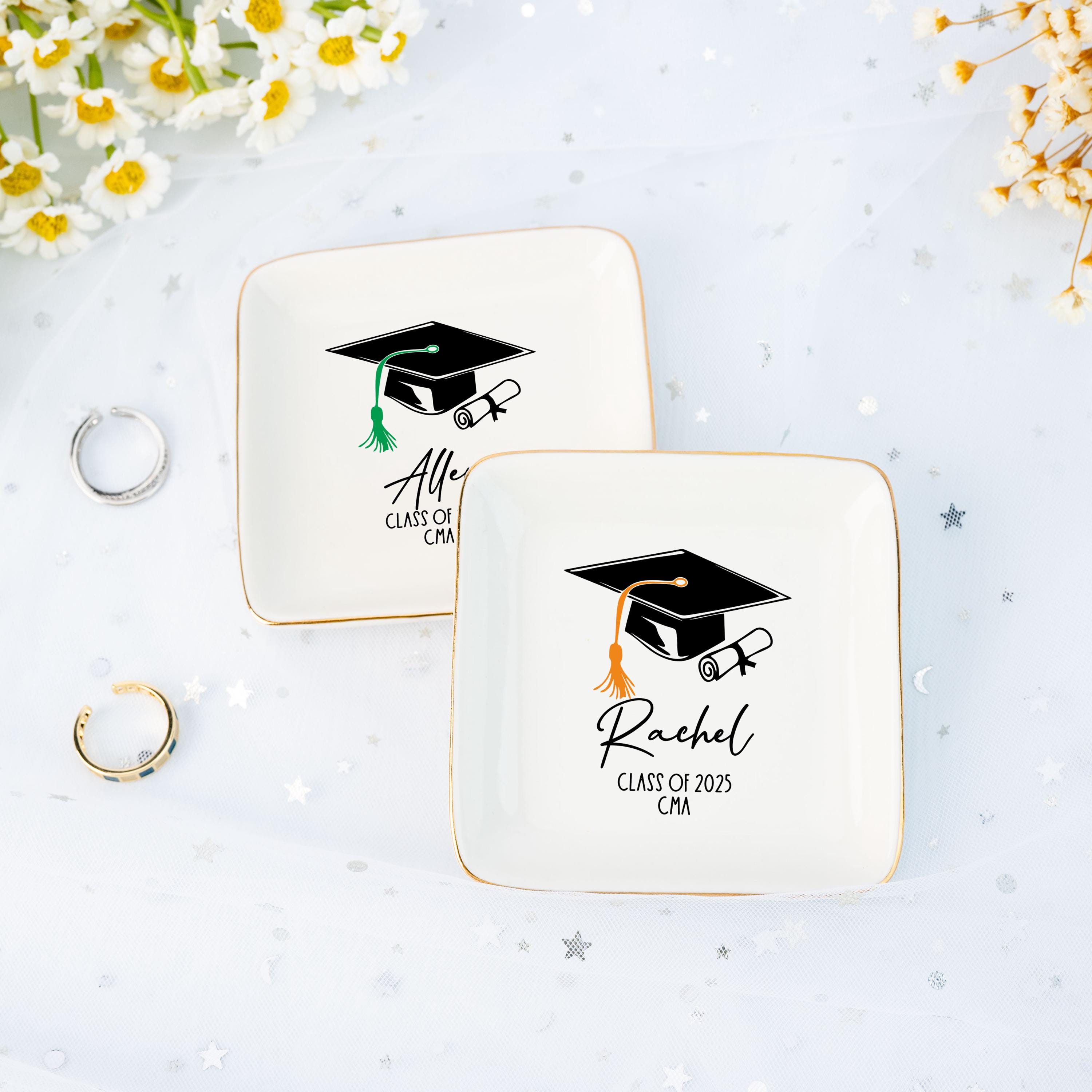 Personalized Graduation Jewelry Dish,graduation Gift for Her,perfect ...