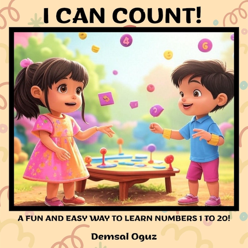 I Can Count Numbers 1 to 20 – Printable Preschool Learning PDF for Kids ...