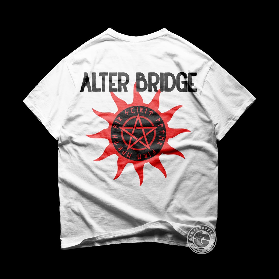 Alter Bridge Back T-shirt | Rock Music Shirt | in Loving Memory ...