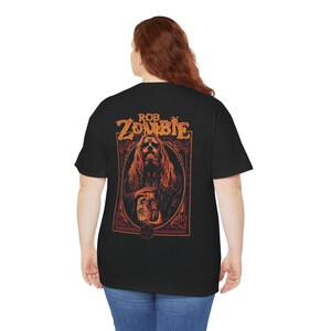 Rob Zombie Back T-shirt Metal Music Shirt Dragula Hellbilly Deluxe the ...
