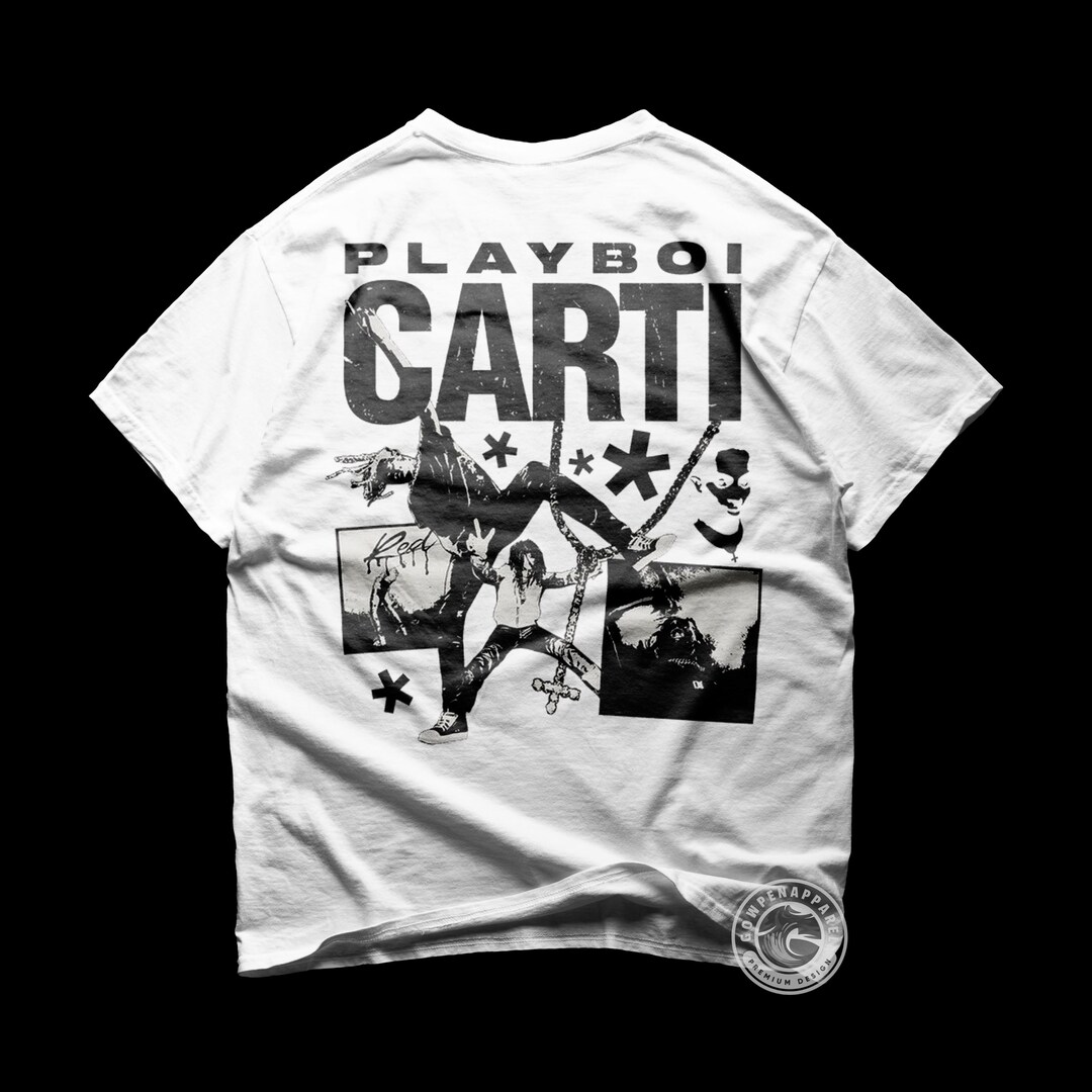 Playboi Carti Back T-shirt | Rap Music Shirt | Sky | Miss the Rage ...