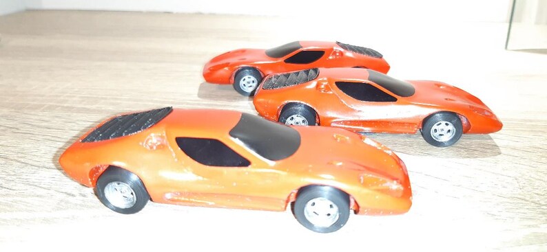 1:43 Scale Model of the Nova Kit Car - This is a Fully Built Red Model ...