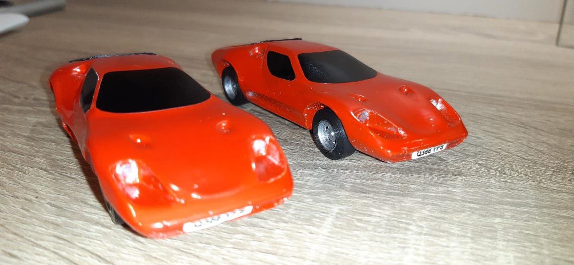 1:43 Scale Model of the Nova Kit Car - This is a Fully Built Red Model ...